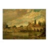 The Bridge of Harnham and Salisbury Cathedral Fine Art Print by John ...