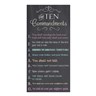 The Ten Commandments - Chalkboard Fine Art Print by Veruca Salt at ...