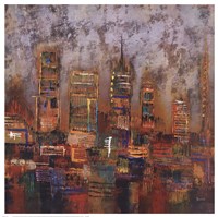 Abstract Building Paintings | Abstract Building Art