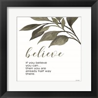 Believe Posters and Believe Wall Art at Fulcrum Gallery