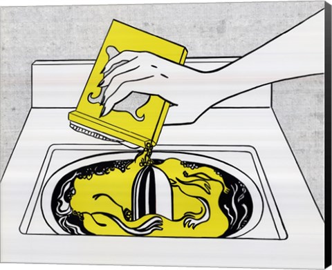 Washing Machine Fine Art Print by Roy Lichtenstein at FulcrumGallery.com