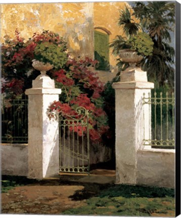 Jardi Colonial Fine Art Print by Poch Romeu at FulcrumGallery.com