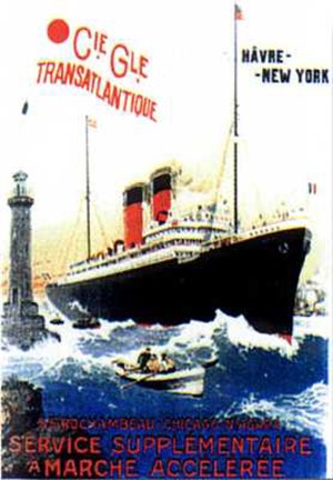 SS Rochambeau Fine Art Print by Unknown at FulcrumGallery.com