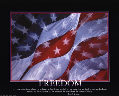 Patriotic-Freedom Fine Art Print by Unknown at FulcrumGallery.com