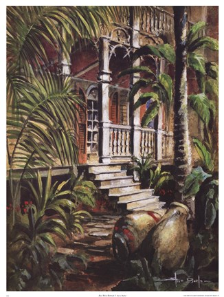 Key West Retreat I Fine Art Print by Steve Butler at FulcrumGallery.com