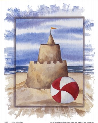 Sand Castle Painting