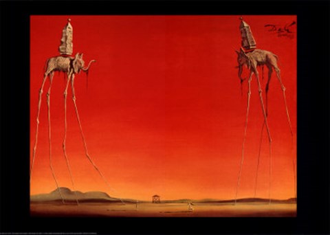 The Elephants Salvador Dali