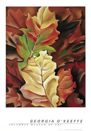Autumn Leaves - Lake George Fine Art Print by Georgia O'Keeffe at ...
