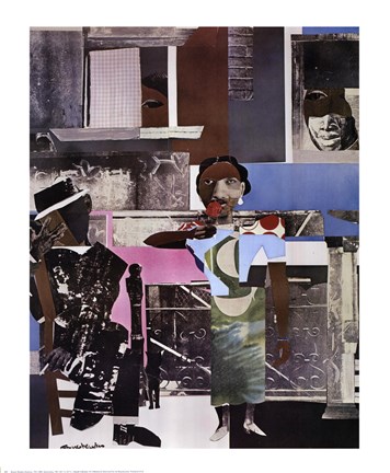 Summertime Fine Art Print by Romare Bearden at FulcrumGallery.com