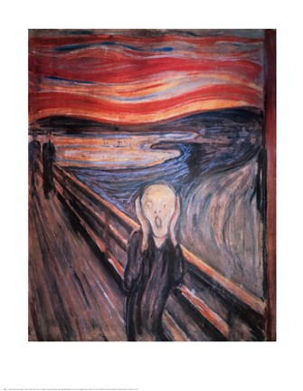 The Scream, c.1893 Fine Art Print by Edvard Munch at FulcrumGallery.com