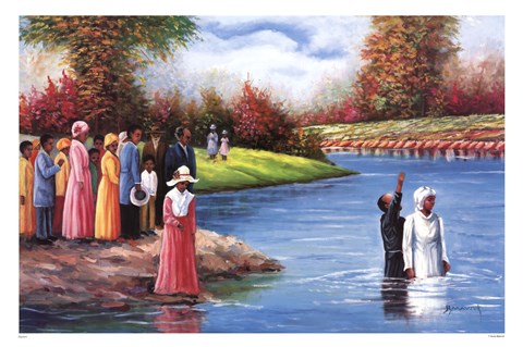 Baptism Fine Art Print by Hulis Mavruk at FulcrumGallery.com