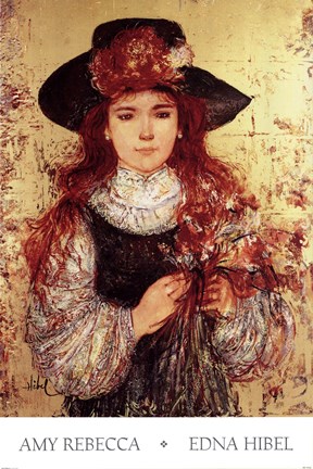 Amy Rebecca's Floral Garden Fine Art Print by Edna Hibel at ...