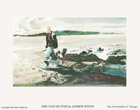 Coot Hunter Fine Art Print by Andrew Wyeth at FulcrumGallery.com