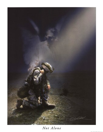 Not Alone Fine Art Print by Danny Hahlbohm at FulcrumGallery.com