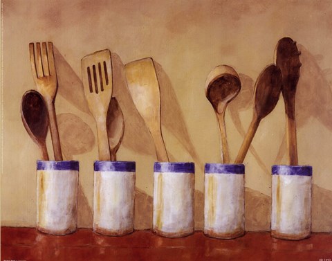 Kitchen Tools Fine Art Print by Simon Parr at FulcrumGallery.com