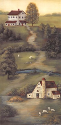 Farm Life II Fine Art Print by Pam Britton at FulcrumGallery.com