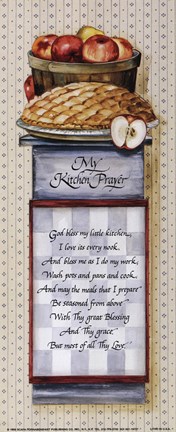 My Kitchen Prayer Fine Art Print by J. B. Grant at FulcrumGallery.com