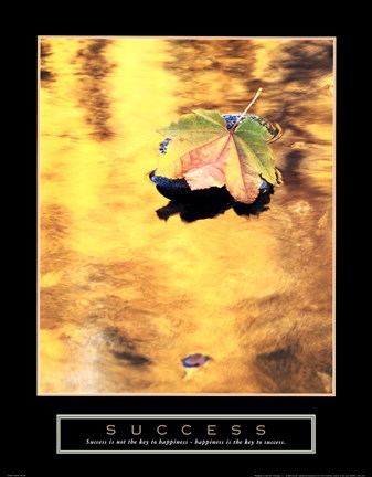 Success - Fall Leaf Fine Art Print by Craig Tuttle at FulcrumGallery.com