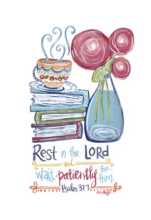Rest in The Lord Fine Art Print by Erin Butson at FulcrumGallery.com