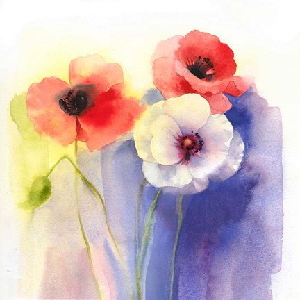 Watercolor Floral Fine Art Print by P.S. Art Studios at FulcrumGallery.com