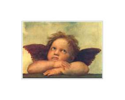 The Cherubim Putti Angels of The Sistine Madonna, c.1514 (detail ...